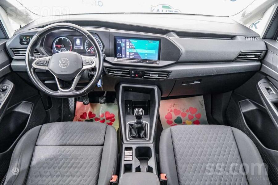 Pelēks Volkswagen Caddy 2021 Rīga, ar dzinēja tilpumu 2.00 L un nobraukumu 204 tūkst. km par 21290 €, foto 8 vietnē AUTOMOTO.COM.LV