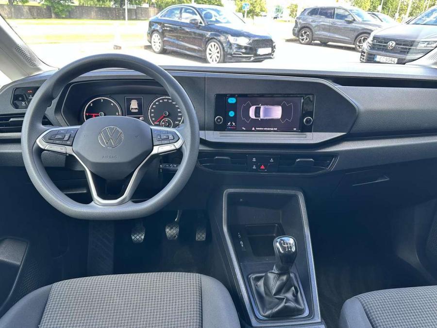 Grey Volkswagen Caddy 2021 in Siauliai, with an engine capacity of 1.97 L and mileage of 79 thousand km for 19900 €, photo 14 on AUTOMOTO.COM.LV