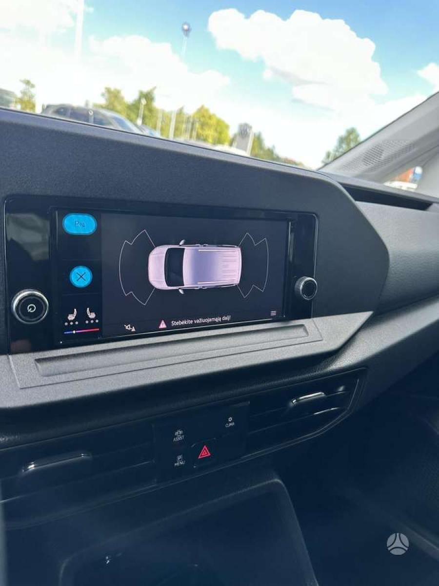 Grey Volkswagen Caddy 2021 in Siauliai, with an engine capacity of 1.97 L and mileage of 79 thousand km for 19900 €, photo 21 on AUTOMOTO.COM.LV