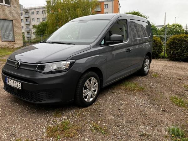 Grey Volkswagen Caddy 2021 in Liepaja, with an engine capacity of 2.00 L and mileage of 90 thousand km for 11200 €, photo 2 on AUTOMOTO.COM.LV