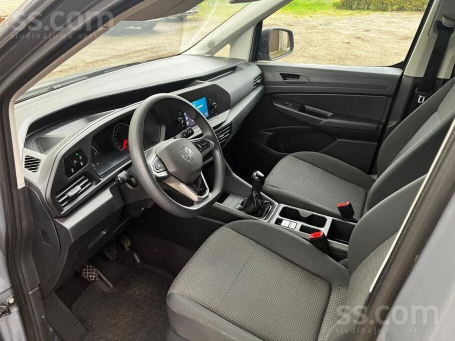 Pelēks Volkswagen Caddy 2021 Liepāja, ar dzinēja tilpumu 2.00 L un nobraukumu 90 tūkst. km par 11200 €, foto 9 vietnē AUTOMOTO.COM.LV