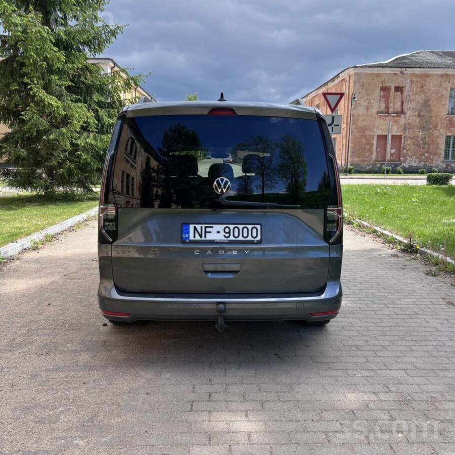 Pelēks Volkswagen Caddy 2021 Daugavpils, ar dzinēja tilpumu 2.00 L un nobraukumu 279 tūkst. km par 19500 €, foto 9 vietnē AUTOMOTO.COM.LV