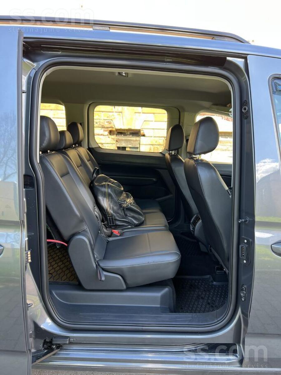 Pelēks Volkswagen Caddy 2021 Daugavpils, ar dzinēja tilpumu 2.00 L un nobraukumu 279 tūkst. km par 19500 €, foto 22 vietnē AUTOMOTO.COM.LV
