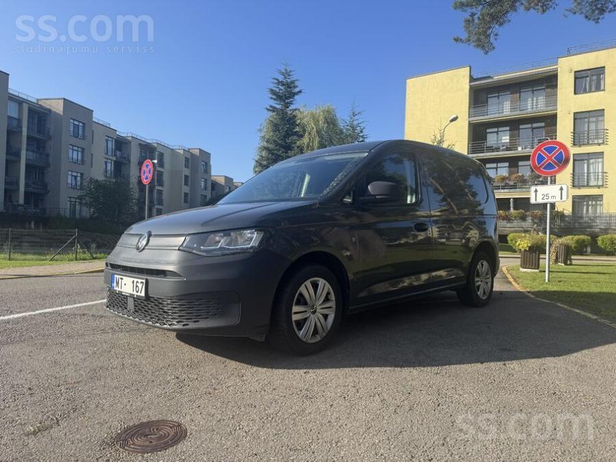Pelēks Volkswagen Caddy 2021 Rīga, ar dzinēja tilpumu 2.00 L un nobraukumu 63 tūkst. km par 13900 €, foto 3 vietnē AUTOMOTO.COM.LV