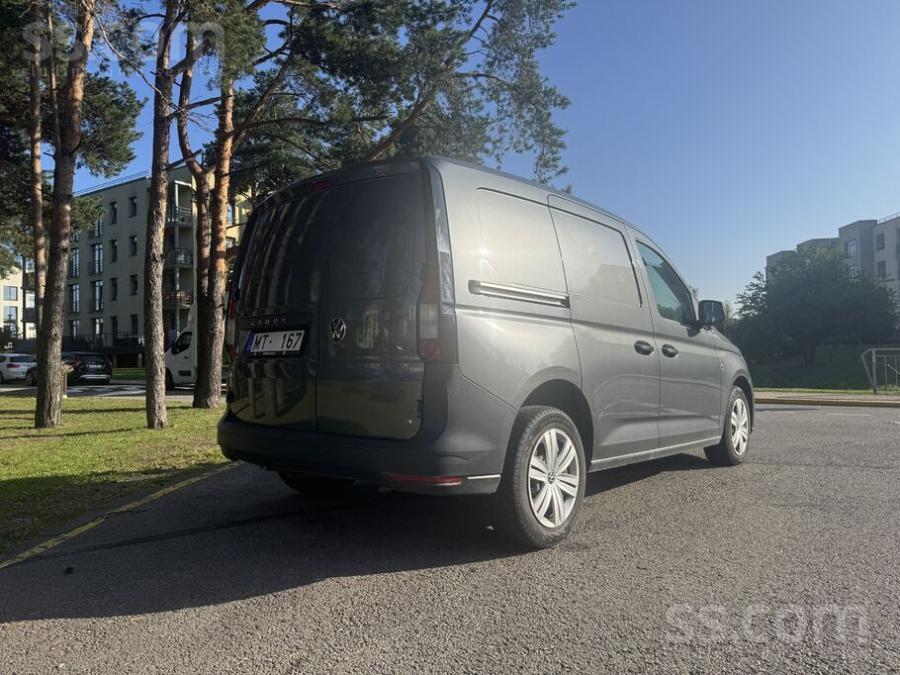 Pelēks Volkswagen Caddy 2021 Rīga, ar dzinēja tilpumu 2.00 L un nobraukumu 63 tūkst. km par 13900 €, foto 4 vietnē AUTOMOTO.COM.LV