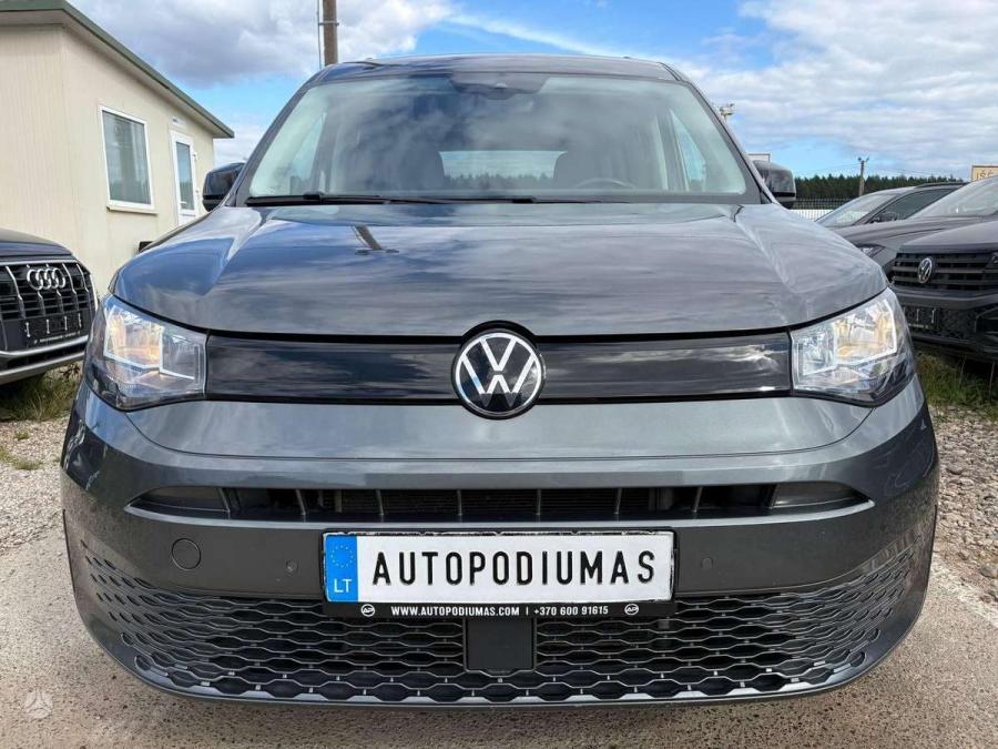 Grey Volkswagen Caddy 2021 in Vilnius, with an engine capacity of 1.97 L and mileage of 209 thousand km for 14100 €, photo 8 on AUTOMOTO.COM.LV