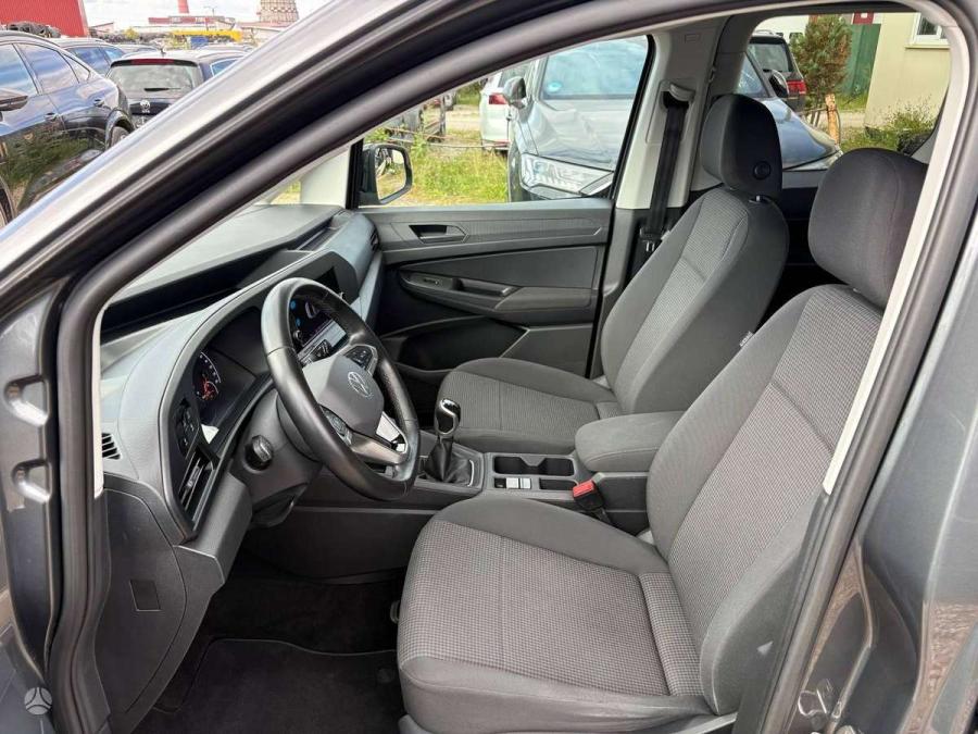 Grey Volkswagen Caddy 2021 in Vilnius, with an engine capacity of 1.97 L and mileage of 209 thousand km for 14100 €, photo 9 on AUTOMOTO.COM.LV