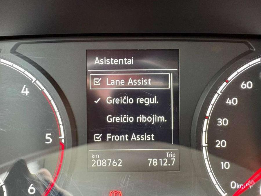 Grey Volkswagen Caddy 2021 in Vilnius, with an engine capacity of 1.97 L and mileage of 209 thousand km for 14100 €, photo 15 on AUTOMOTO.COM.LV