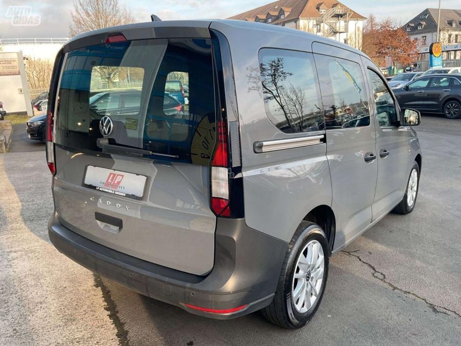 Pelēks Volkswagen Caddy 2022 Kauņa, ar dzinēja tilpumu 2.00 L un nobraukumu 70 tūkst. km par 22641 €, foto 5 vietnē AUTOMOTO.COM.LV