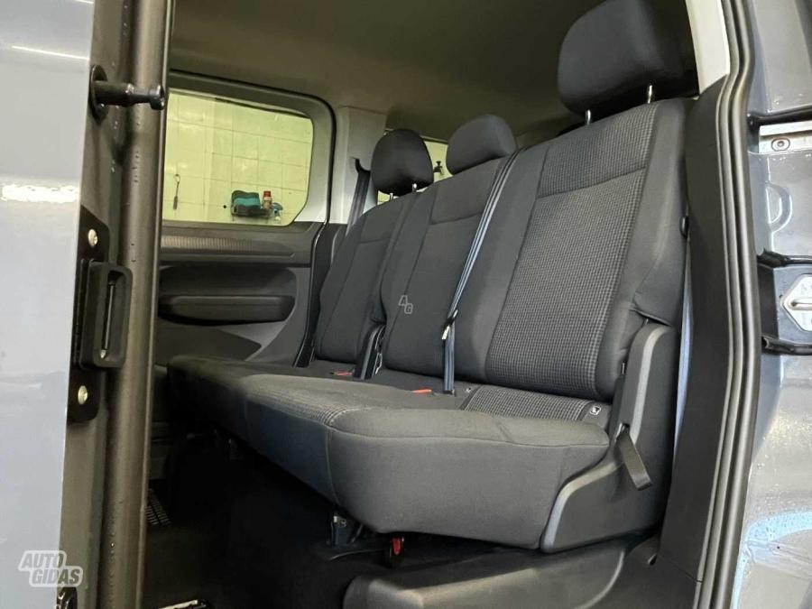 Pelēks Volkswagen Caddy 2022 Viļņa, ar dzinēja tilpumu 2.00 L un nobraukumu 52 tūkst. km par 24500 €, foto 11 vietnē AUTOMOTO.COM.LV