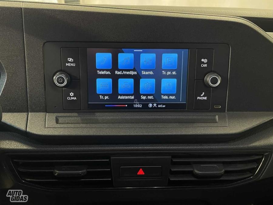 Pelēks Volkswagen Caddy 2022 Viļņa, ar dzinēja tilpumu 2.00 L un nobraukumu 52 tūkst. km par 24500 €, foto 19 vietnē AUTOMOTO.COM.LV