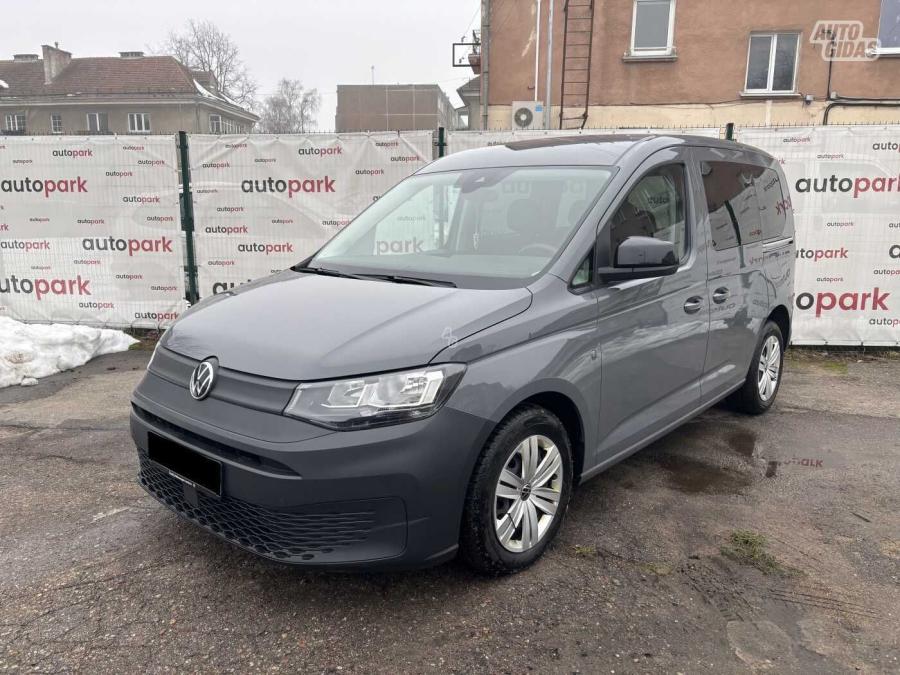 Pelēks Volkswagen Caddy 2022 Viļņa, ar dzinēja tilpumu 2.00 L un nobraukumu 121 tūkst. km par 22900 €, foto 1 vietnē AUTOMOTO.COM.LV