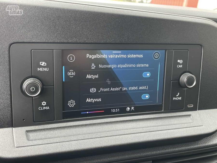 Серый Фольксваген Кадди 2022 в Вильнюс, объемом двигателя 2.00 л и пробегом 69 тыс. км за 23900 €, фото 13 на AUTOMOTO.COM.LV