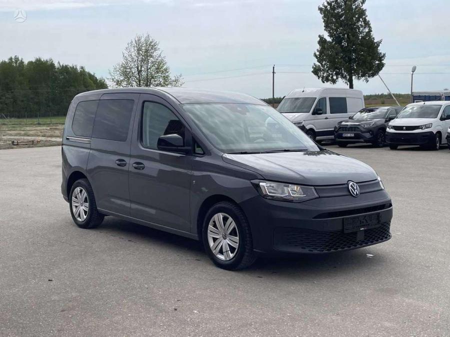 Pelēks Volkswagen Caddy 2022 Ukmergė, ar dzinēja tilpumu 1.97 L un nobraukumu 69 tūkst. km par 21900 €, foto 3 vietnē AUTOMOTO.COM.LV