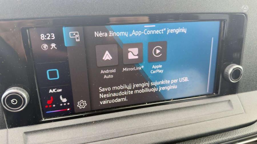 Pelēks Volkswagen Caddy 2022 Šauļi, ar dzinēja tilpumu 1.97 L un nobraukumu 68 tūkst. km par 18950 €, foto 23 vietnē AUTOMOTO.COM.LV