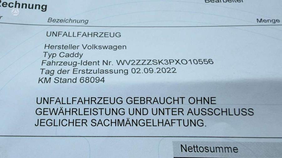 Pelēks Volkswagen Caddy 2022 Šauļi, ar dzinēja tilpumu 1.97 L un nobraukumu 68 tūkst. km par 18950 €, foto 36 vietnē AUTOMOTO.COM.LV