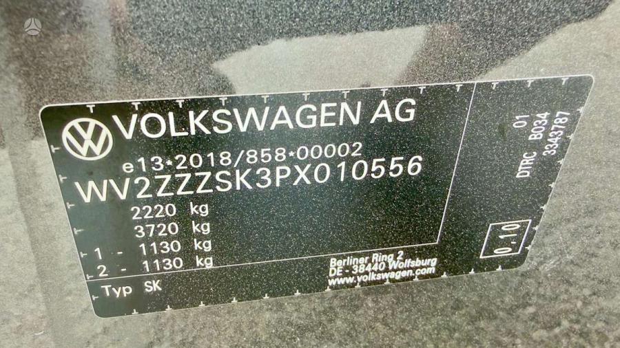 Pelēks Volkswagen Caddy 2022 Šauļi, ar dzinēja tilpumu 1.97 L un nobraukumu 68 tūkst. km par 18950 €, foto 40 vietnē AUTOMOTO.COM.LV