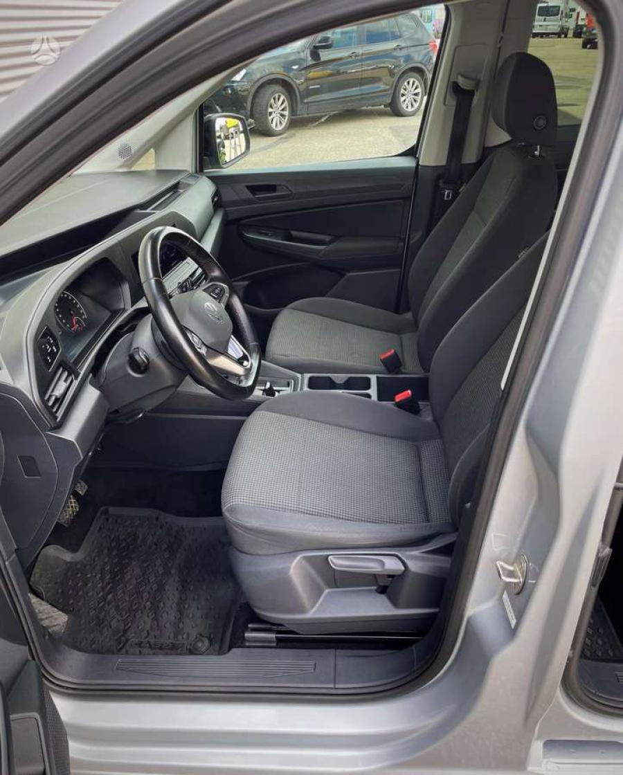 Pelēks Volkswagen Caddy 2022 Viļņa, ar dzinēja tilpumu 1.97 L un nobraukumu 204 tūkst. km par 17840 €, foto 16 vietnē AUTOMOTO.COM.LV