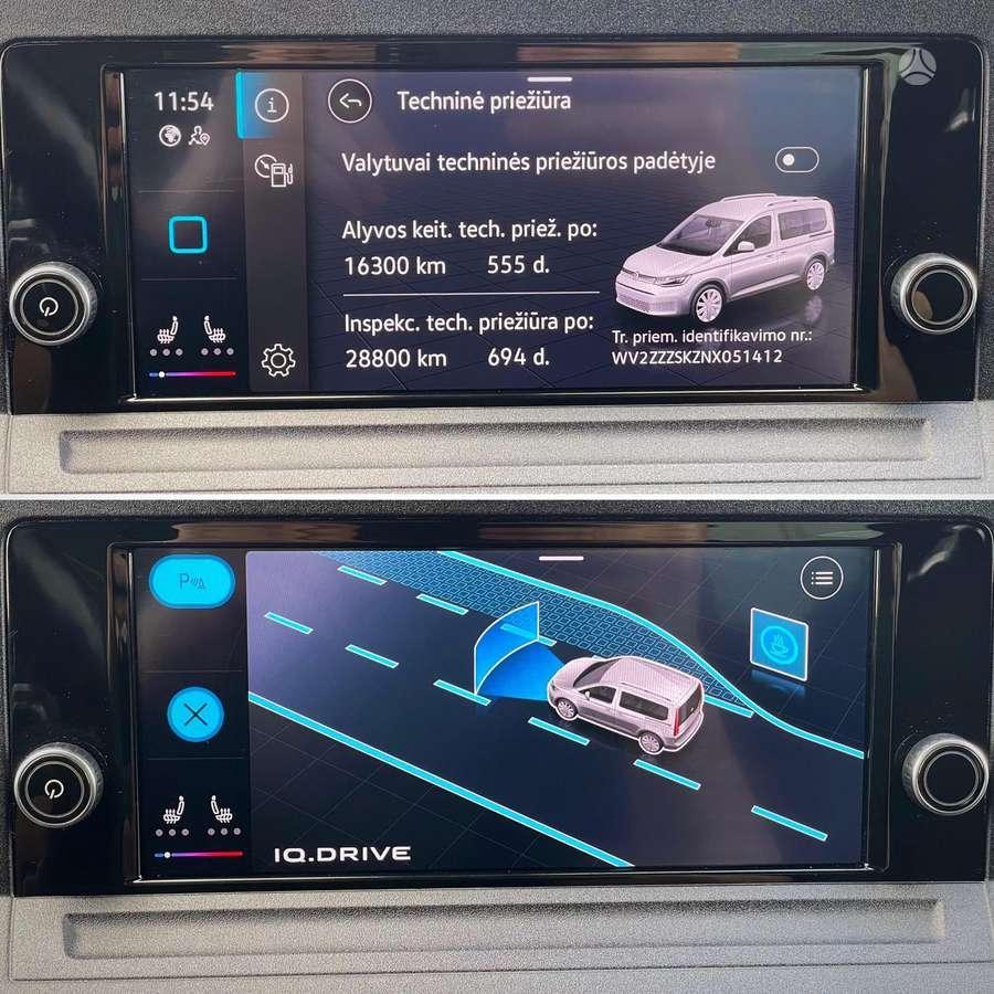 Pelēks Volkswagen Caddy 2022 Viļņa, ar dzinēja tilpumu 1.97 L un nobraukumu 204 tūkst. km par 17840 €, foto 30 vietnē AUTOMOTO.COM.LV