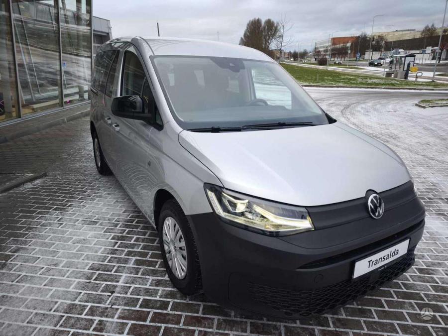 Pelēks Volkswagen Caddy 2023 Šauļi, ar dzinēja tilpumu 1.97 L un nobraukumu 65 tūkst. km par 22900 €, foto 3 vietnē AUTOMOTO.COM.LV