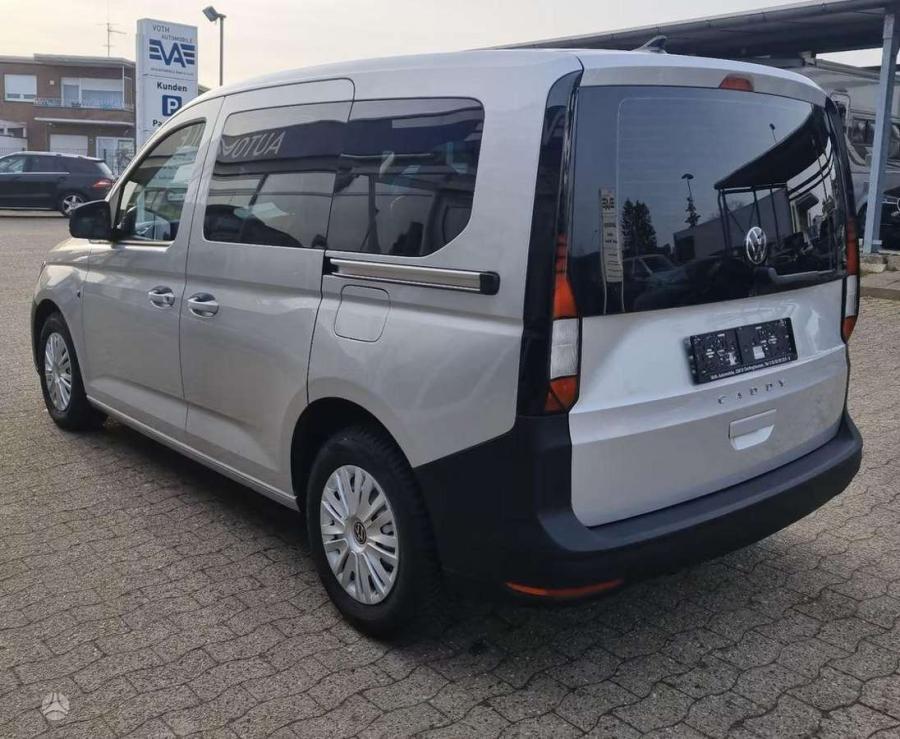 Pelēks Volkswagen Caddy 2023 Šauļi, ar dzinēja tilpumu 1.97 L un nobraukumu 65 tūkst. km par 19900 €, foto 5 vietnē AUTOMOTO.COM.LV
