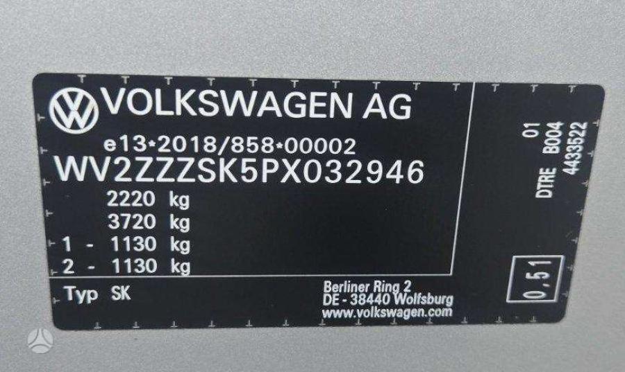 Pelēks Volkswagen Caddy 2023 Šauļi, ar dzinēja tilpumu 1.97 L un nobraukumu 65 tūkst. km par 19900 €, foto 25 vietnē AUTOMOTO.COM.LV