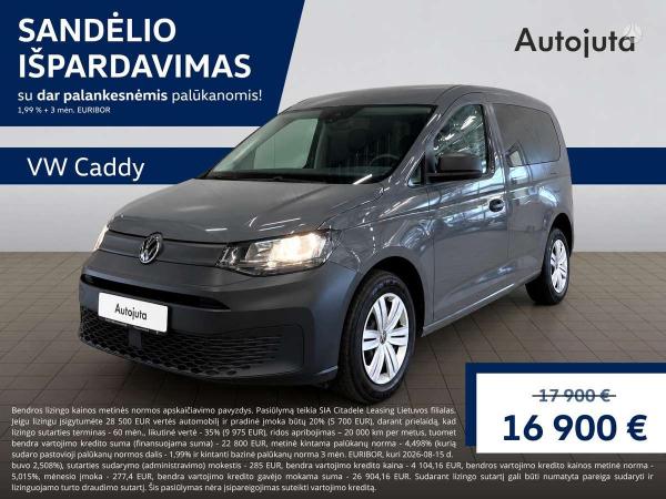 Volkswagen Caddy 2023 Kauņa vietnē Pelēks Volkswagen Caddy 2023 Kauņa, ar dzinēja tilpumu 1.97 L un nobraukumu 111 tūkst. km par 16900 €, foto 1 vietnē AUTOMOTO.COM.LV