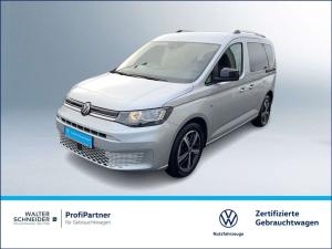 Pelēks Volkswagen Caddy 2024 Kauņa, ar dzinēja tilpumu 2.00 L un nobraukumu 11 tūkst. km par 33197 €, foto  vietnē AUTOMOTO.COM.LV