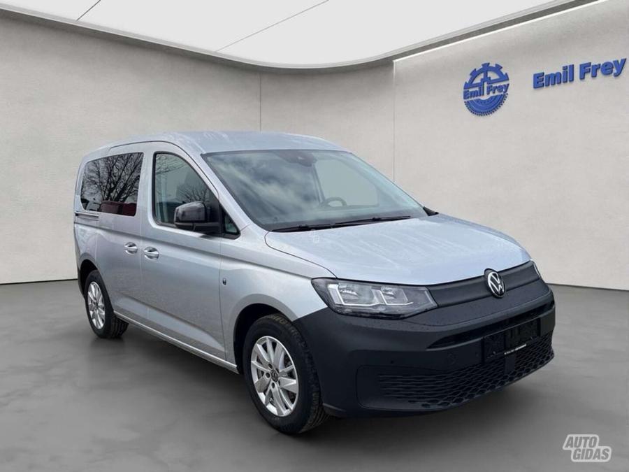 Grey Volkswagen Caddy 2024 in Kaunas, with an engine capacity of 2.00 L and mileage of 13 thousand km for 31951 €, photo 8 on AUTOMOTO.COM.LV