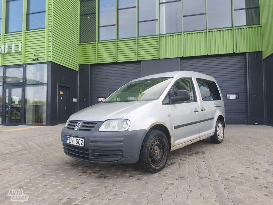 Pelēks Volkswagen Caddy 2024 Viļņa, ar dzinēja tilpumu 1.90 L un nobraukumu 535 tūkst. km par 1000 €, foto 1 vietnē AUTOMOTO.COM.LV