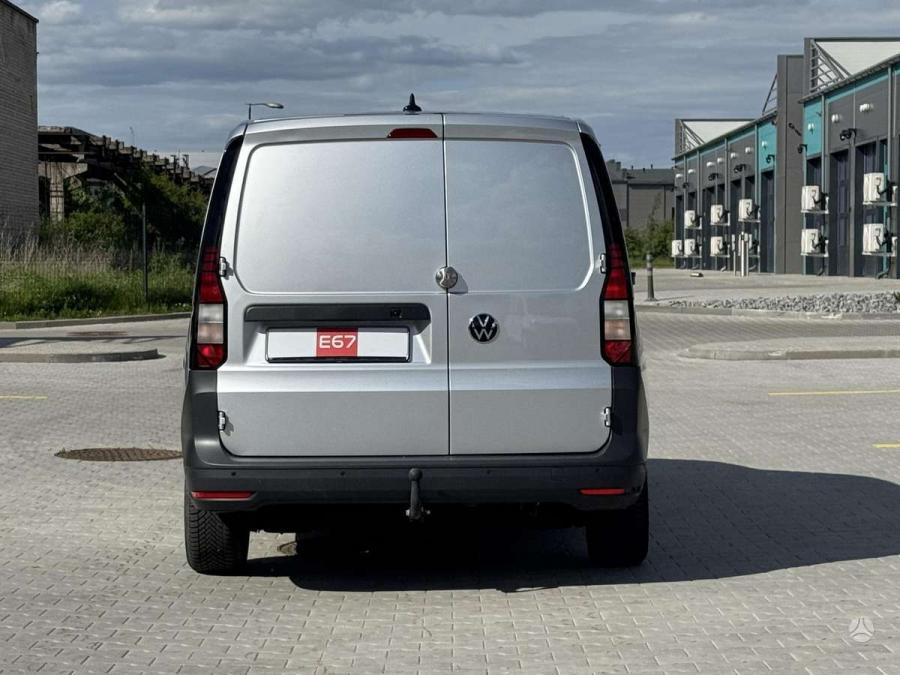 Grey Volkswagen Caddy 2024 in Kaunas, with an engine capacity of 1.97 L and mileage of 4 thousand km for 28800 €, photo 6 on AUTOMOTO.COM.LV
