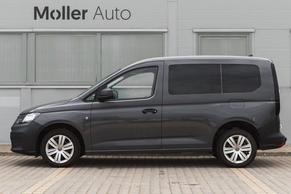 Grey Volkswagen Caddy 2024 in Ventspils, with an engine capacity of 2.00 L and mileage of 88 thousand km for 19300 €, photo 2 on AUTOMOTO.COM.LV