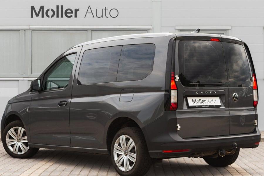 Pelēks Volkswagen Caddy 2024 Ventspils, ar dzinēja tilpumu 2.00 L un nobraukumu 88 tūkst. km par 19300 €, foto 4 vietnē AUTOMOTO.COM.LV