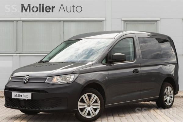 Pelēks Volkswagen Caddy 2024 Ventspils, ar dzinēja tilpumu 2.00 L un nobraukumu 88 tūkst. km par 19300 €, foto  vietnē AUTOMOTO.COM.LV