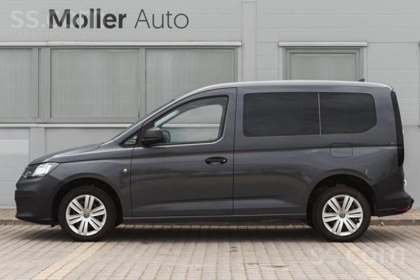 Grey Volkswagen Caddy 2024 in Ventspils, with an engine capacity of 2.00 L and mileage of 88 thousand km for 19300 €, photo 2 on AUTOMOTO.COM.LV