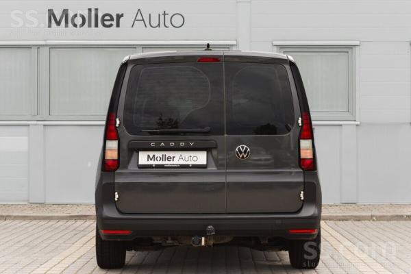 Grey Volkswagen Caddy 2024 in Ventspils, with an engine capacity of 2.00 L and mileage of 88 thousand km for 19300 €, photo 4 on AUTOMOTO.COM.LV