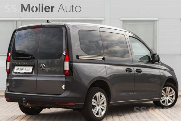 Grey Volkswagen Caddy 2024 in Ventspils, with an engine capacity of 2.00 L and mileage of 88 thousand km for 19300 €, photo 5 on AUTOMOTO.COM.LV