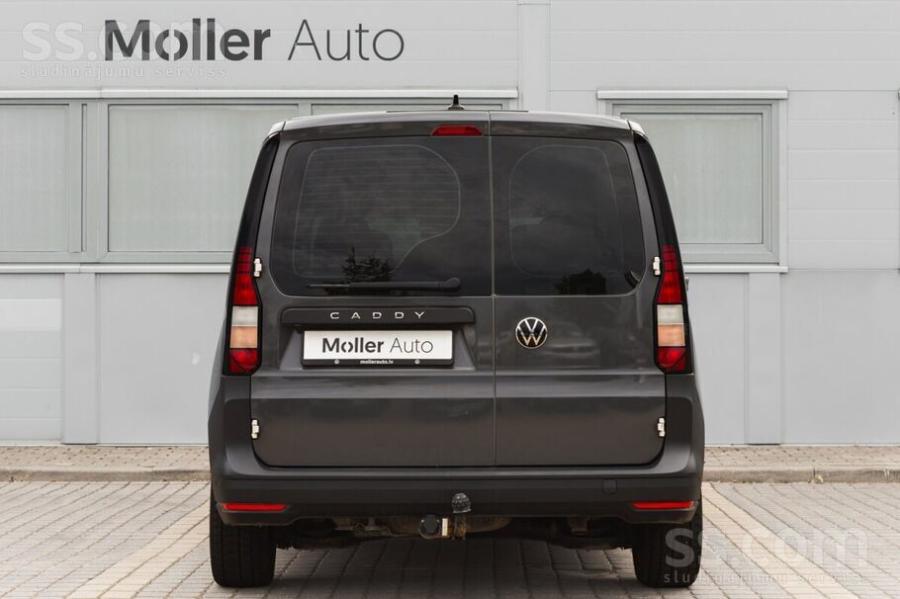 Pelēks Volkswagen Caddy 2024 Ventspils, ar dzinēja tilpumu 2.00 L un nobraukumu 88 tūkst. km par 19300 €, foto 5 vietnē AUTOMOTO.COM.LV