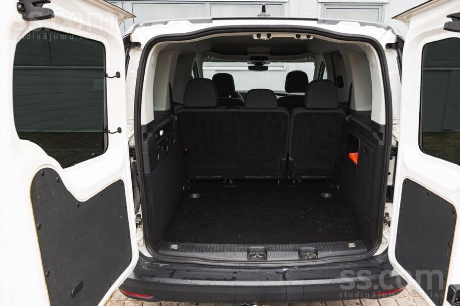 Pelēks Volkswagen Caddy 2024 Ventspils, ar dzinēja tilpumu 2.00 L un nobraukumu 88 tūkst. km par 19300 €, foto 14 vietnē AUTOMOTO.COM.LV
