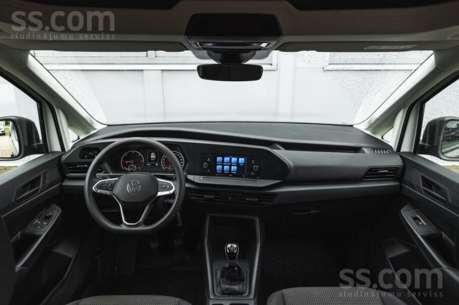 Pelēks Volkswagen Caddy 2024 Ventspils, ar dzinēja tilpumu 2.00 L un nobraukumu 88 tūkst. km par 19300 €, foto 17 vietnē AUTOMOTO.COM.LV
