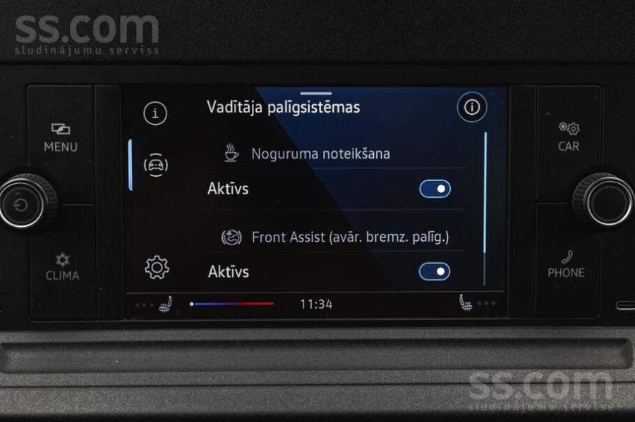 Pelēks Volkswagen Caddy 2024 Ventspils, ar dzinēja tilpumu 2.00 L un nobraukumu 88 tūkst. km par 19300 €, foto 20 vietnē AUTOMOTO.COM.LV