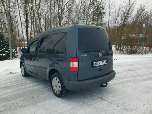 Grey Volkswagen Caddy 2006 in Riga, with an engine capacity of 1.90 L and mileage of 383 thousand km for 2450 €, photo 3 on AUTOMOTO.COM.LV