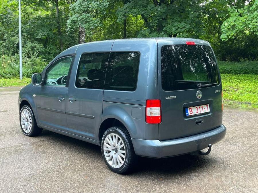 Pelēks Volkswagen Caddy 2008 Rīga, ar dzinēja tilpumu 1.90 L un nobraukumu 0 tūkst. km par 1899 €, foto 4 vietnē AUTOMOTO.COM.LV