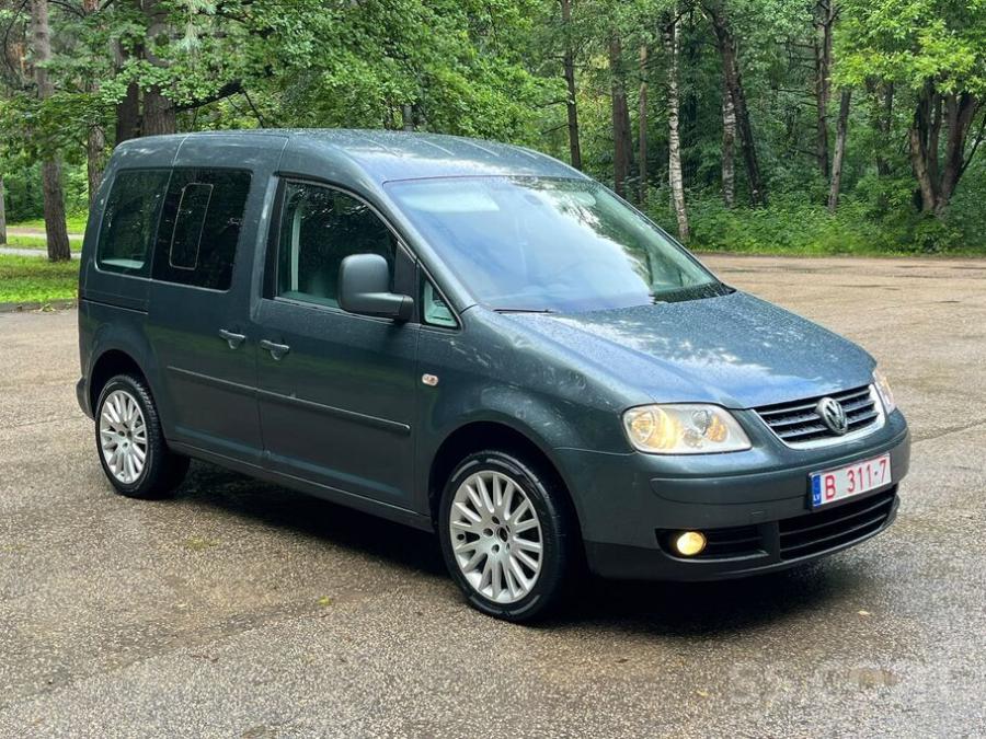 Pelēks Volkswagen Caddy 2008 Rīga, ar dzinēja tilpumu 1.90 L un nobraukumu 0 tūkst. km par 1899 €, foto 8 vietnē AUTOMOTO.COM.LV