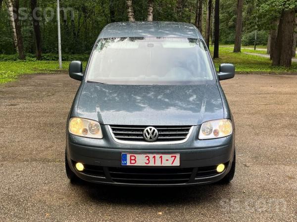 Grey Volkswagen Caddy 2008 in Riga, with an engine capacity of 1.90 L and mileage of 0 thousand km for 1899 €, photo 8 on AUTOMOTO.COM.LV