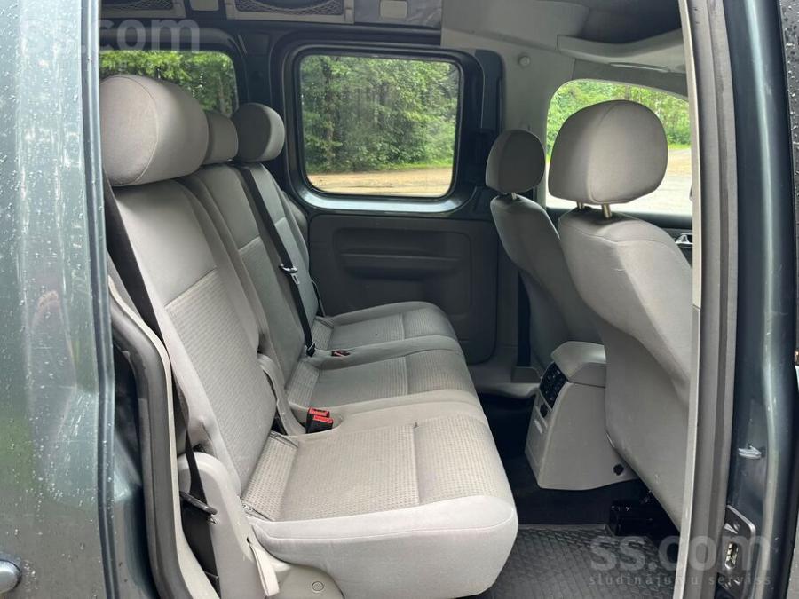 Pelēks Volkswagen Caddy 2008 Rīga, ar dzinēja tilpumu 1.90 L un nobraukumu 0 tūkst. km par 1899 €, foto 19 vietnē AUTOMOTO.COM.LV