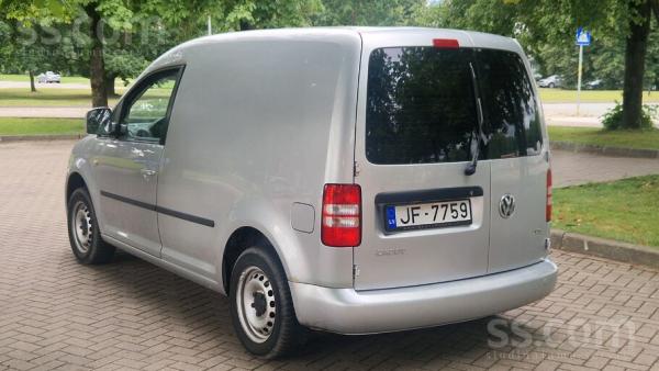 Grey Volkswagen Caddy 2013 in Riga, with an engine capacity of 1.60 L and mileage of 0 thousand km for 3890 €, photo 6 on AUTOMOTO.COM.LV