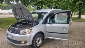 Grey Volkswagen Caddy 2013 in Riga, with an engine capacity of 1.60 L and mileage of 0 thousand km for 3890 €, photo 9 on AUTOMOTO.COM.LV