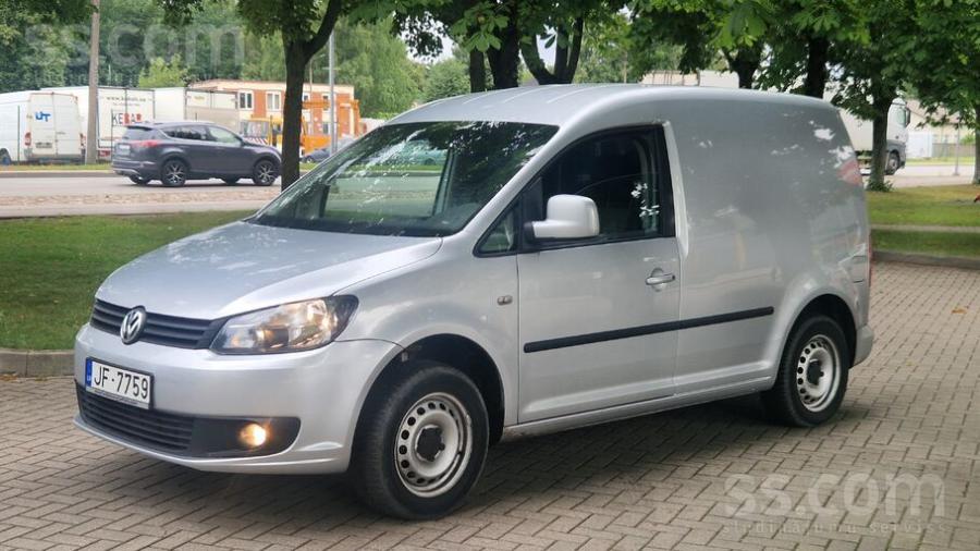 Grey Volkswagen Caddy 2013 in Riga, with an engine capacity of 1.60 L and mileage of 0 thousand km for 3890 €, photo 21 on AUTOMOTO.COM.LV