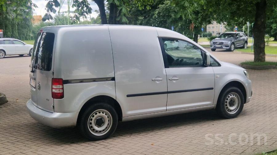 Grey Volkswagen Caddy 2013 in Riga, with an engine capacity of 1.60 L and mileage of 0 thousand km for 3890 €, photo 22 on AUTOMOTO.COM.LV